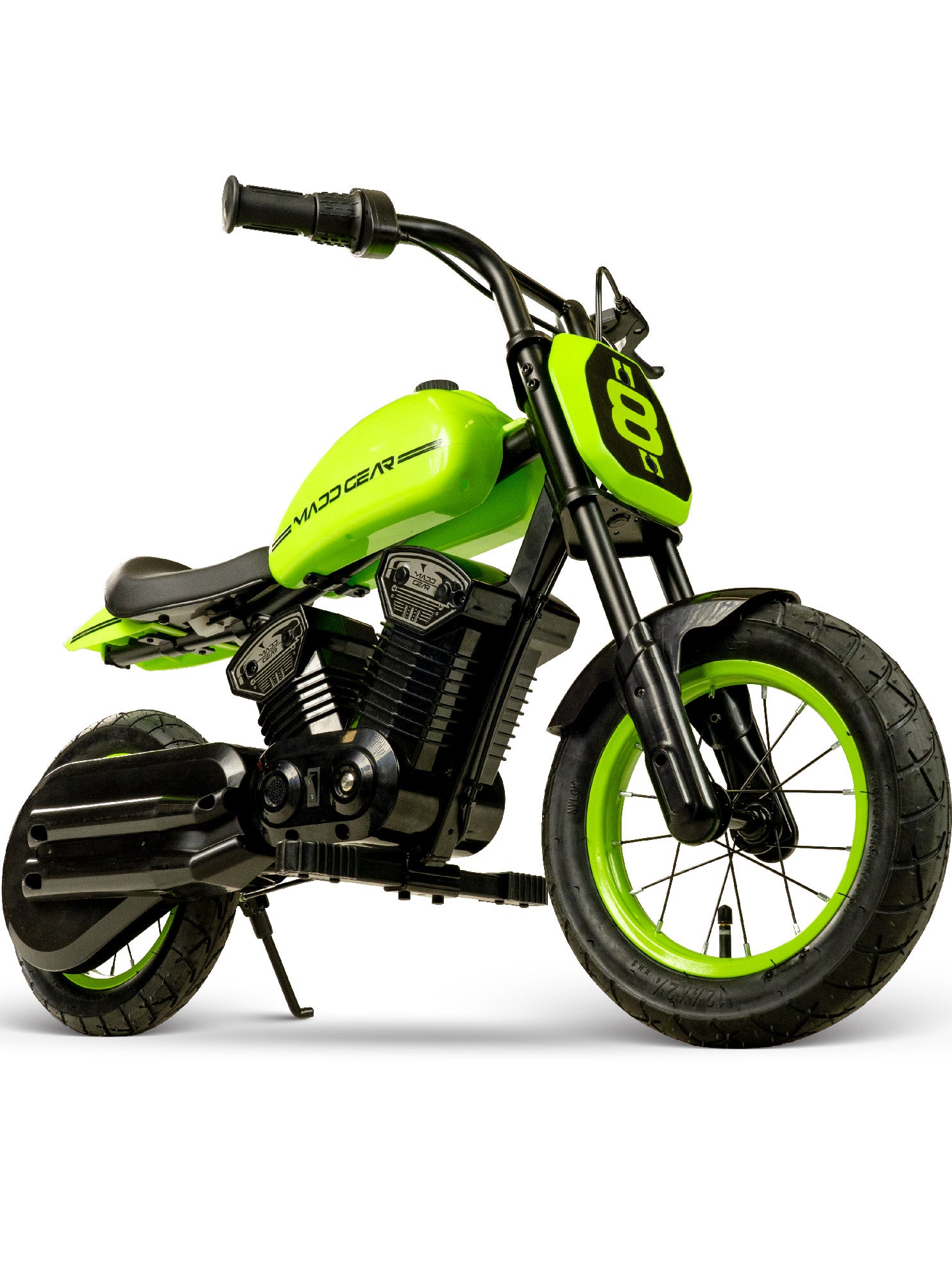 Madd Gear My 1st Mini Electric Motorcycle - Green Black