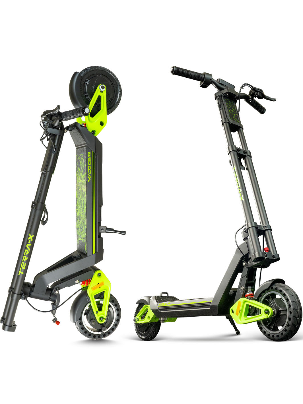 Electric Scooter for Teens and Adults – 15.5 MPH, 12.4 Mile Range – Du ...