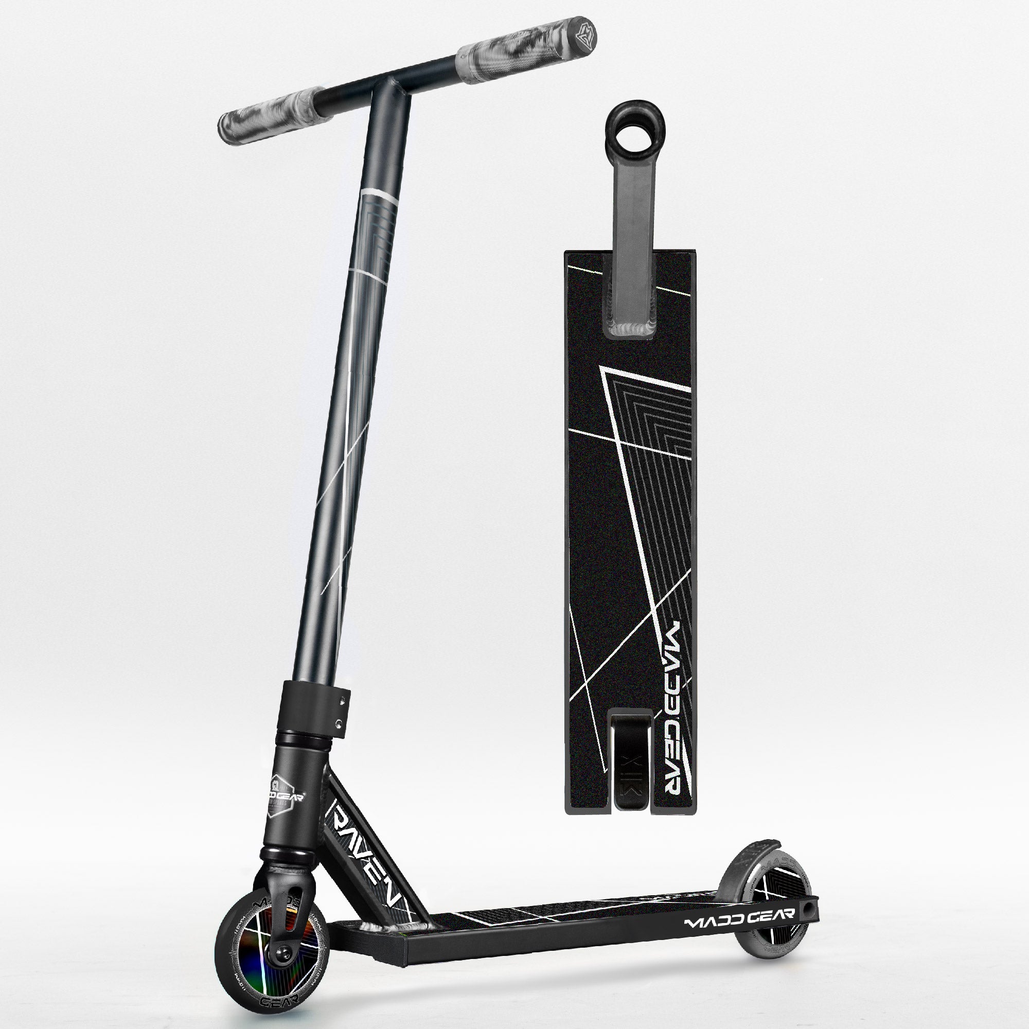 MG1 Raven Pro Scooter - Black Black – Madd Gear